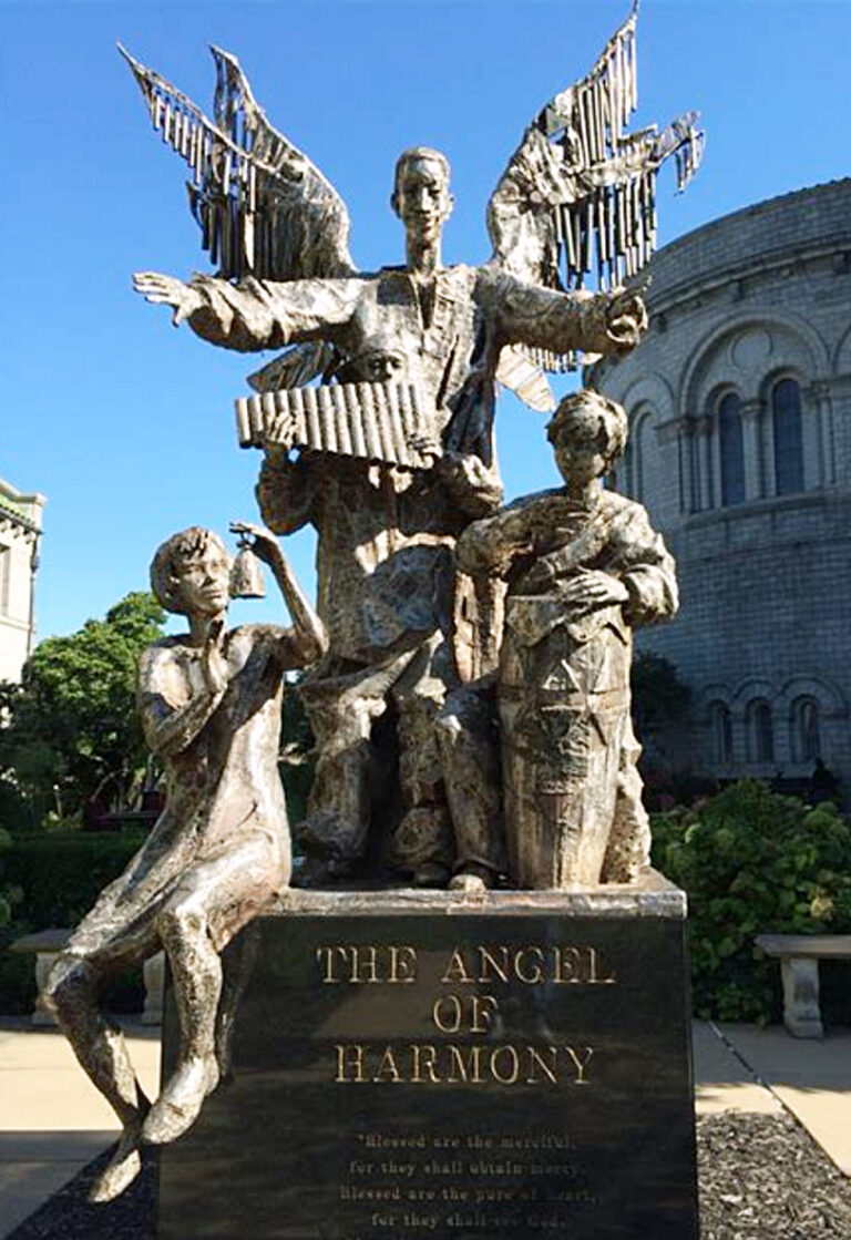 "Angel of Harmony" Statue Destroyed. | Art for a Change